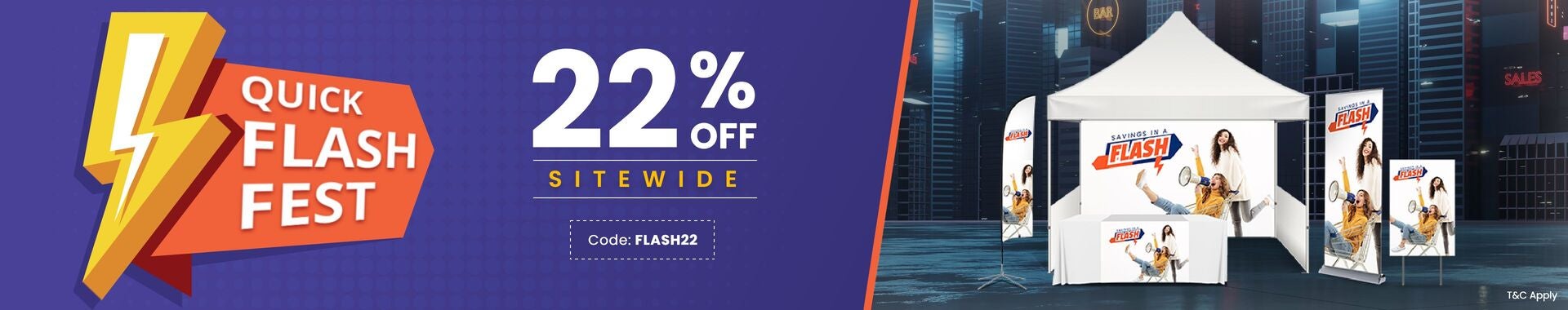 Quick Flash Fest | BannerBuzz