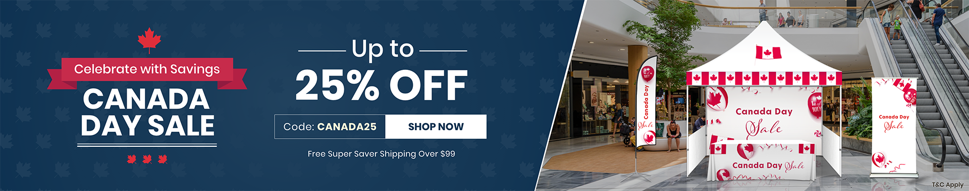 Canada Day Special | Up to 25% Off | BannerBuzz