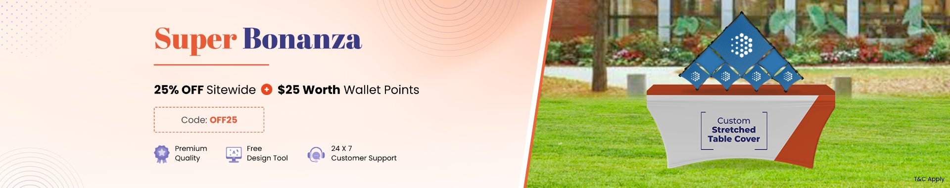 Buy Table Top Displays and Banner Stands & Save up to 20% | BannerBuzz CA