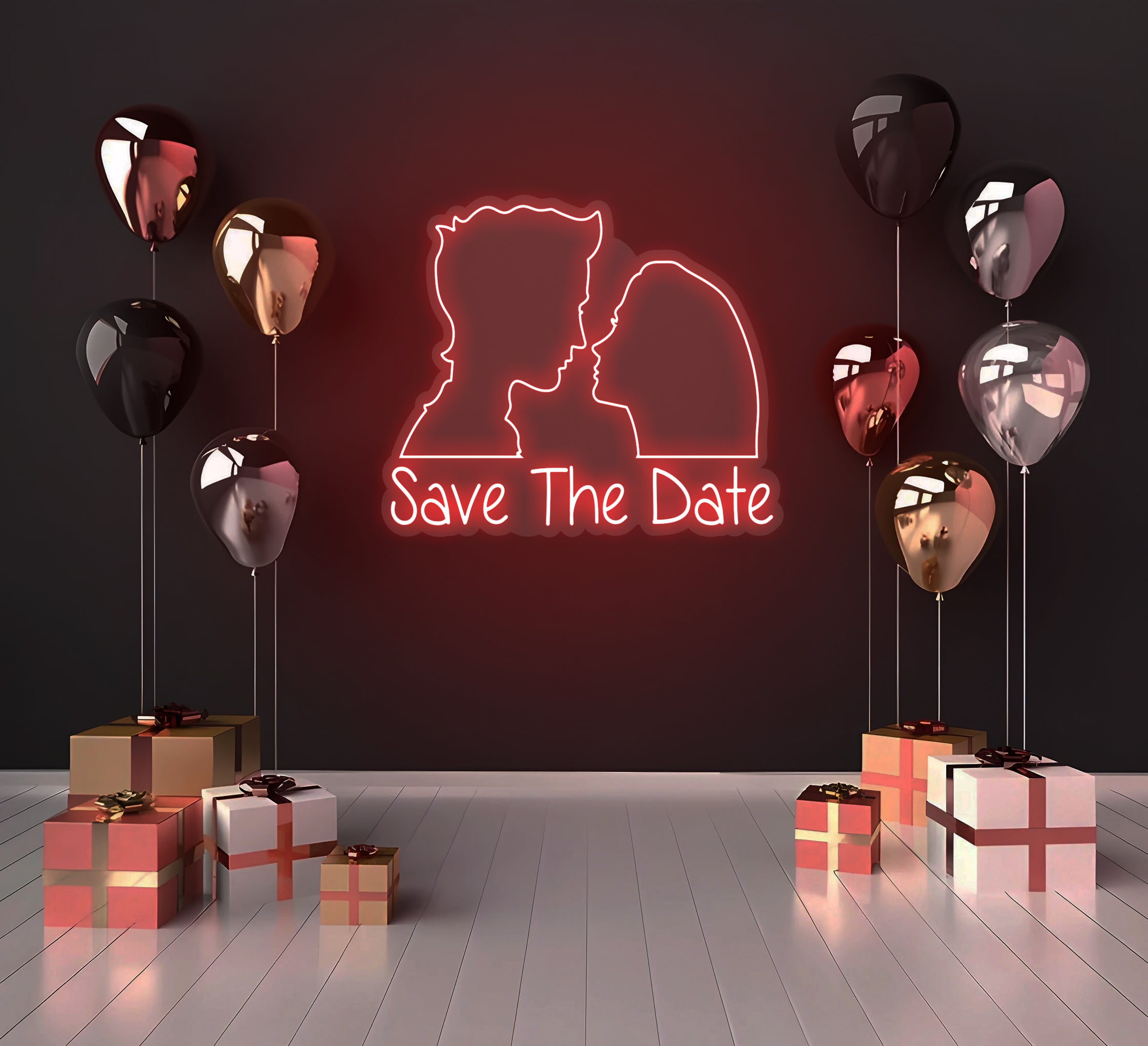 Save The Date Neon Sign Online | Save The Date Neon Sign - Bannerbuzz.ca