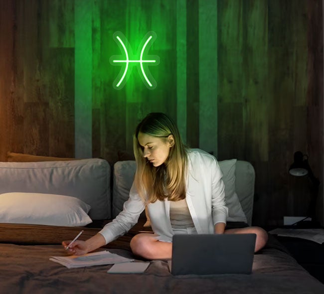 Pisces Neon Sign Online | Pisces Neon Sign - Bannerbuzz.ca
