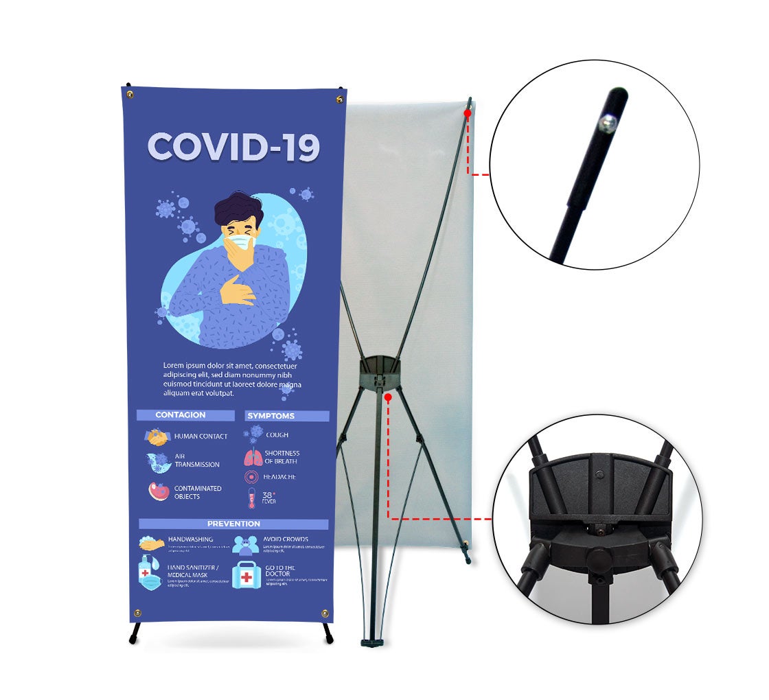 Buy Outdoor Banner Stands for Trade Shows & Events | BannerBuzz CA