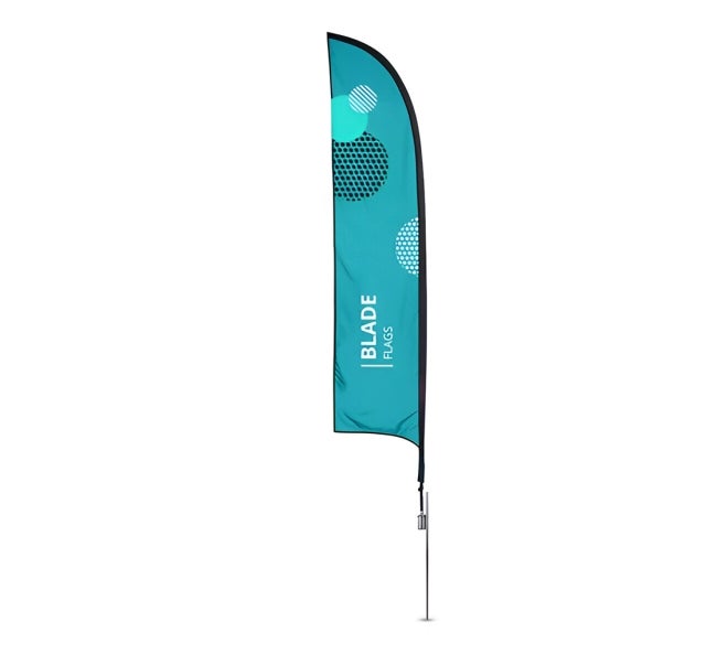 Blade Flags: Buy Single & Double Sided Blade Flag Banners in CA