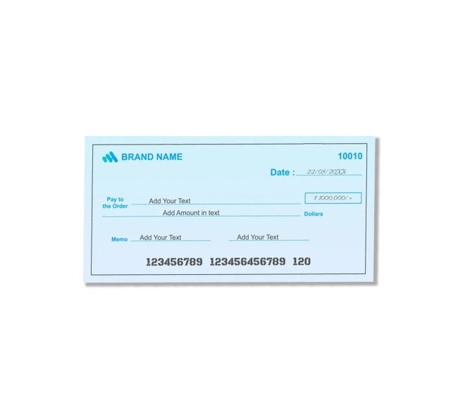 Oversized Cheques | Custom Giant Cheques Printing for Memorable ...