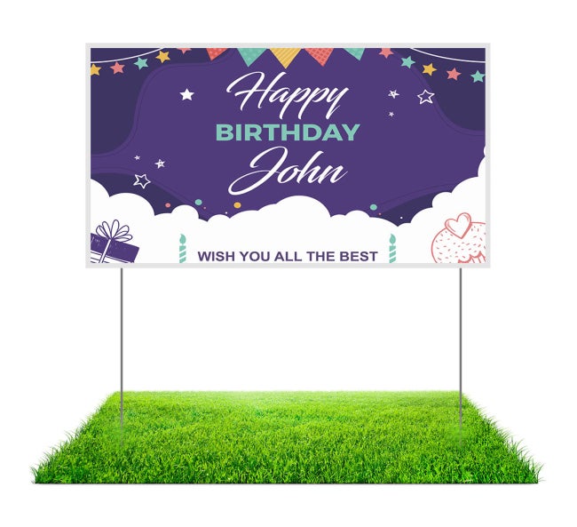 Buy high quality Custom Yard Signs in Canada | BannerBuzz