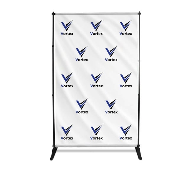 5 ft x 8 ft Step and Repeat Adjustable Banner Stands