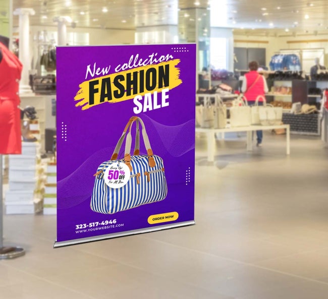 Silverstep 60" Retractable Banner Stands - BannerBuzz